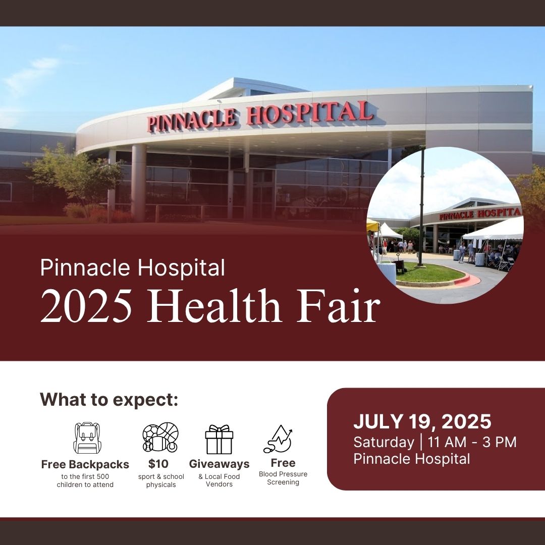 Pinnacle Hospital 2025 Health Fair - Holub Law
